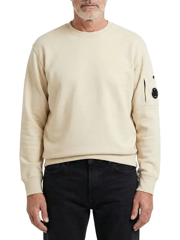 C.P. COMPANY Crewneck Sweatshirt - Beige