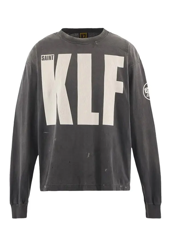 SAINT MXXXXXX Klf Long-sleeve Tee - Black