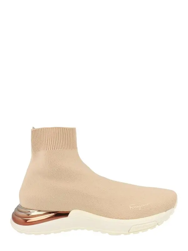 FERRAGAMO Wmns Ninette High 'bone - White