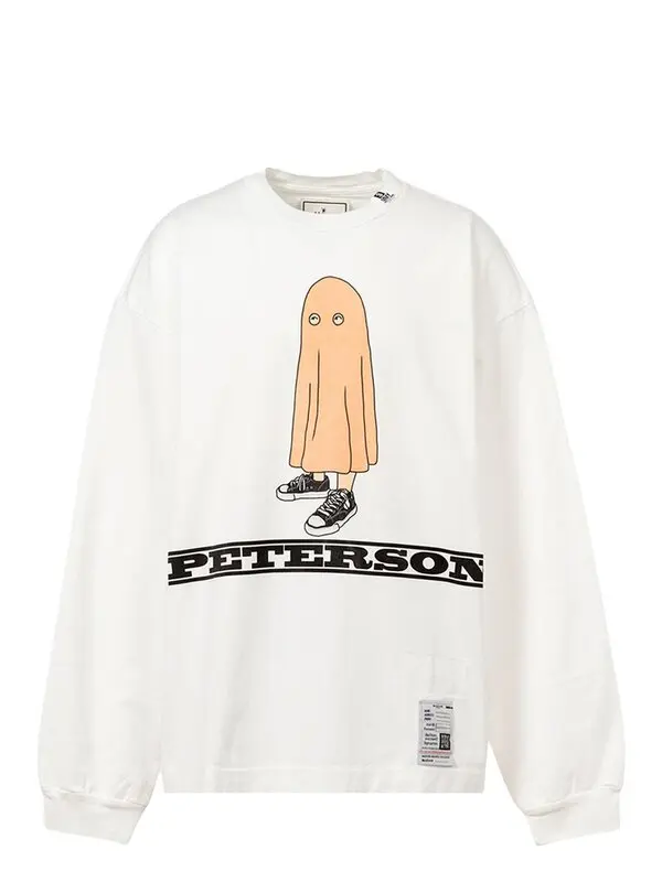 Mihara Yasuhiro Peterson Long-sleeve T-shirt - White