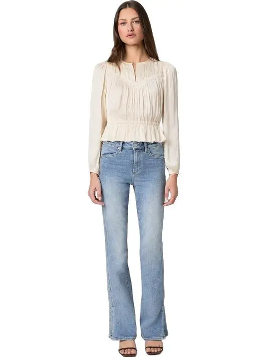 Paige High Rise Laurel Canyon 32 Bootcut Jean - Denim