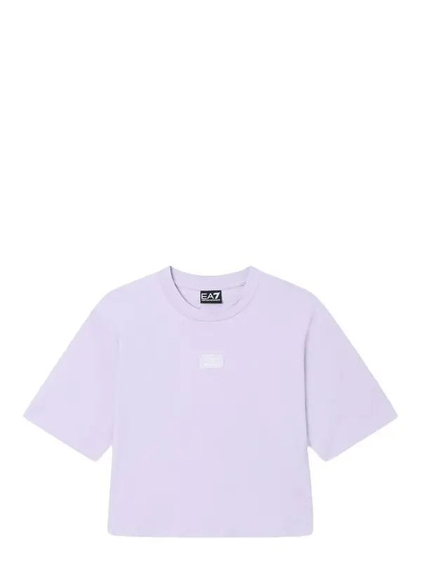 EA7 Cotton Jersey T-shirt - Purple