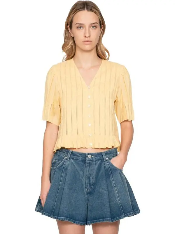 Sea Alberte Top - Yellow