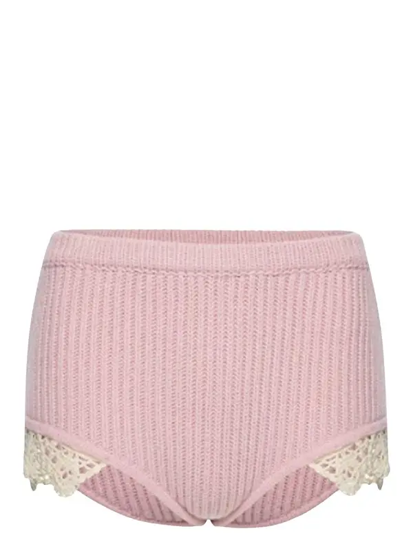 Magda Butrym Knitwear Shorts - Pink