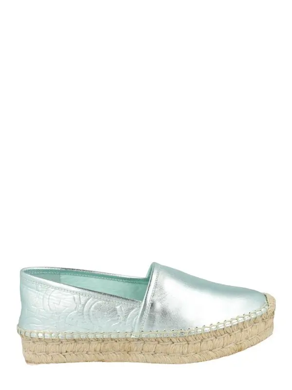 FERRAGAMO Wmns Tim Ganem Espadrilles 'aqua - Green