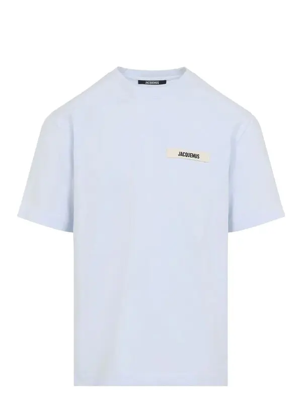 Jacquemus Le T-shirt Gros Grain - Blue