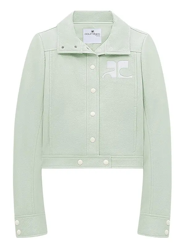 COURREGES Vinyle Re-edition Jacket - Green