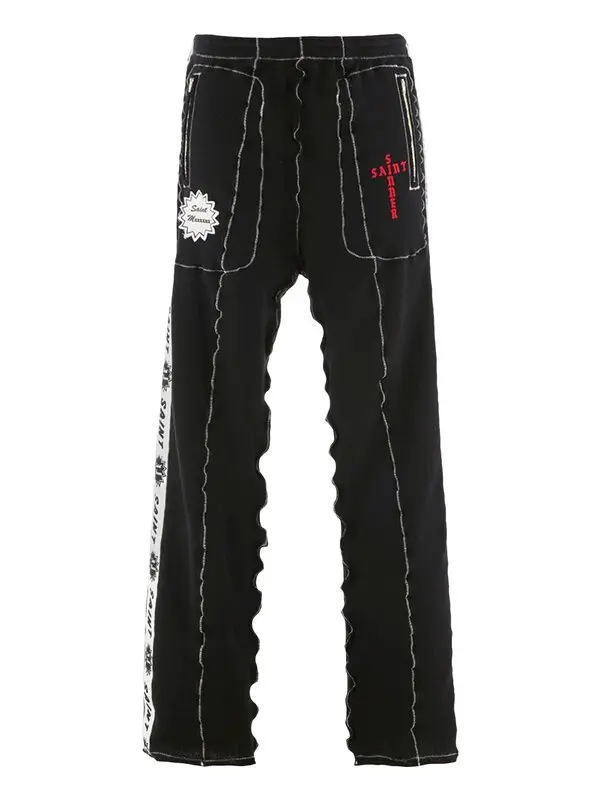 SAINT MXXXXXX X A Love Movement Sweatpants - Black