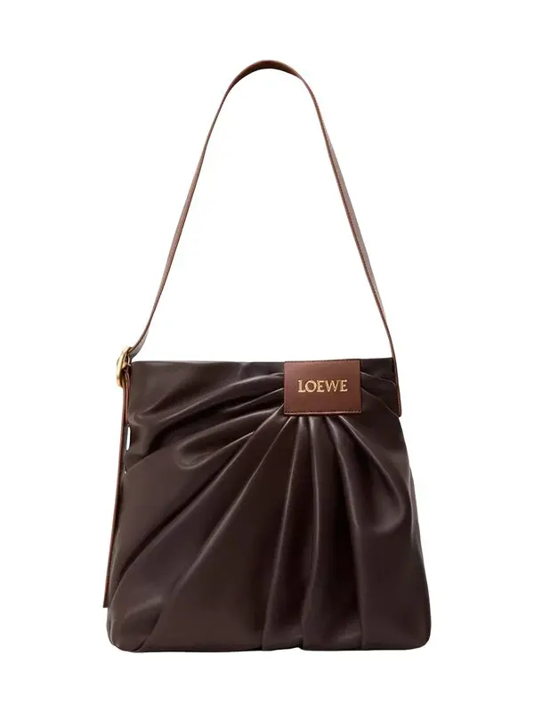 Loewe Draped Tote - Brown