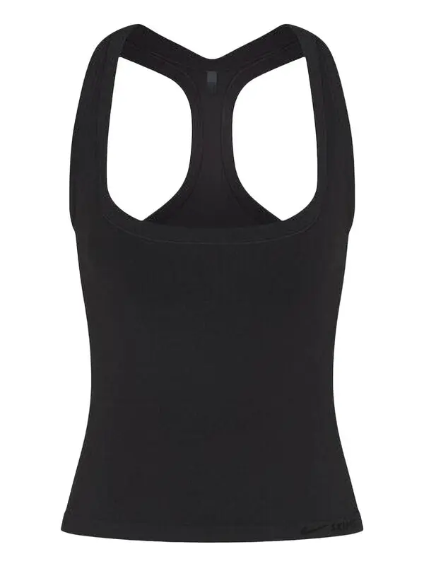 NIKESKIMS Vintage Racer Back Tank - Black