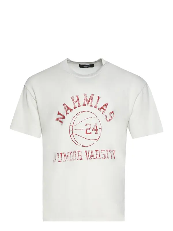 NAHMIAS Jv 24 Boxy T-shirt - White