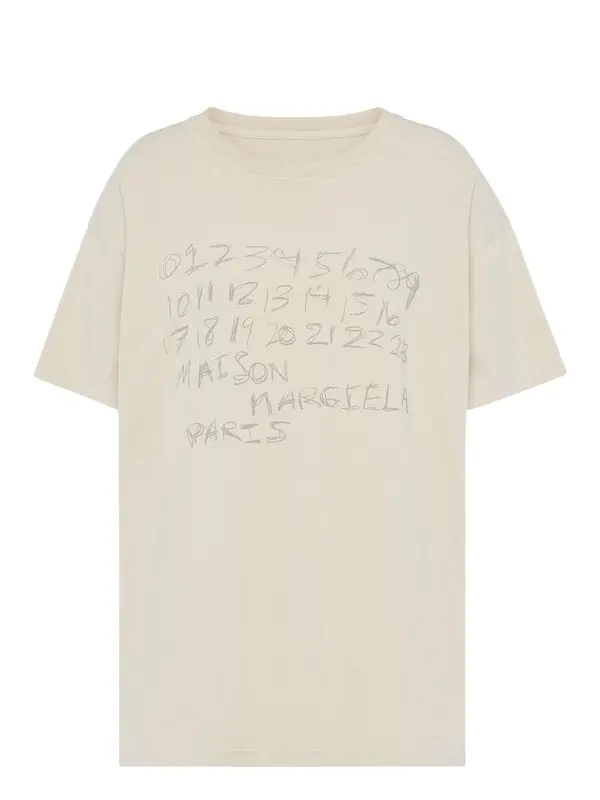 MAISON MARGIELA T-shirt 'juta - White