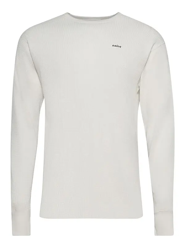 SAINT MXXXXXX Thermal Long-sleeve Tee - White