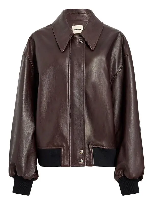 Khaite Shelman Jacket - Brown