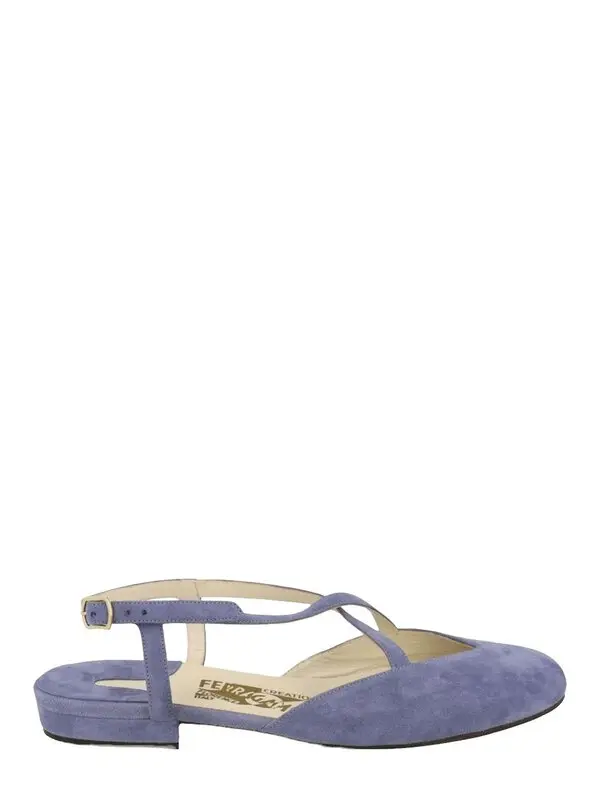 FERRAGAMO Oxalia Flat - Blue