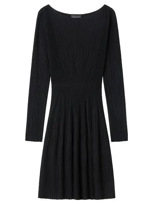 Emporio Armani Midi Dress - Black