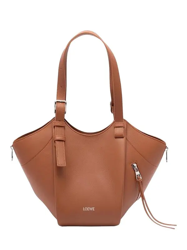 Loewe Hammock Flip Bag - Tan