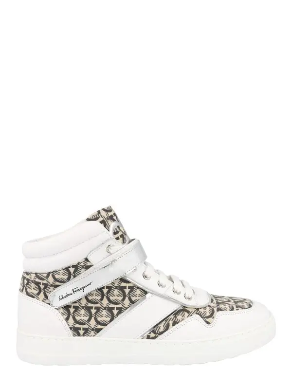 FERRAGAMO Wmns Noe High - White