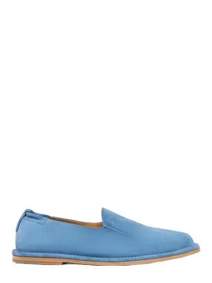 Giorgio Armani Suede Slip-ons - Blue