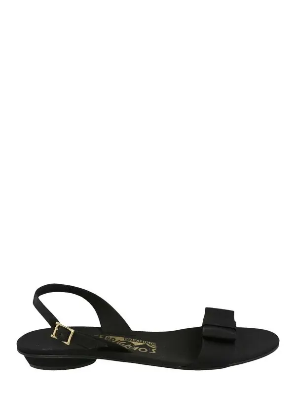 FERRAGAMO Wmns Capri Sandal - Black