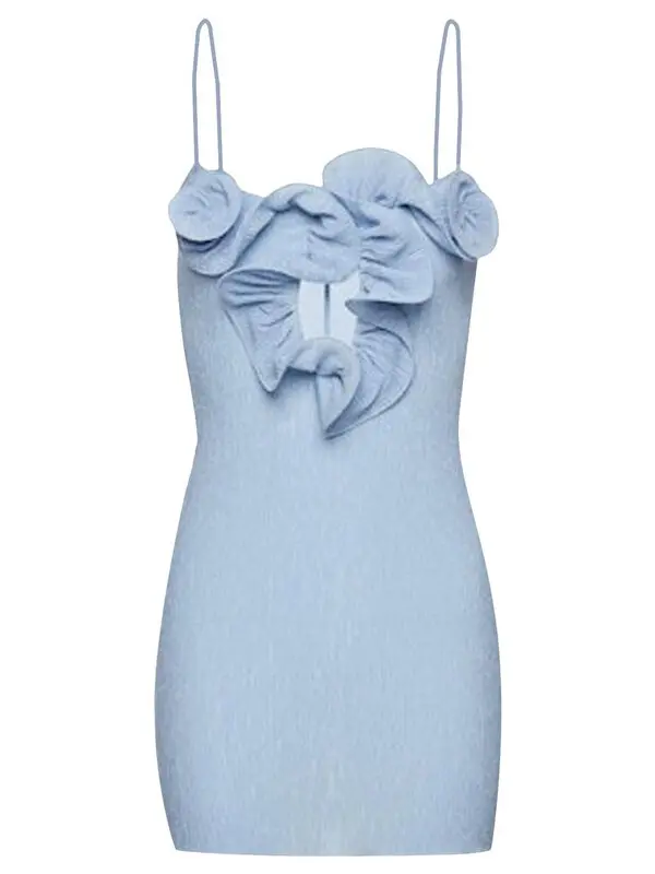 Magda Butrym Beach Mini Dress - Blue