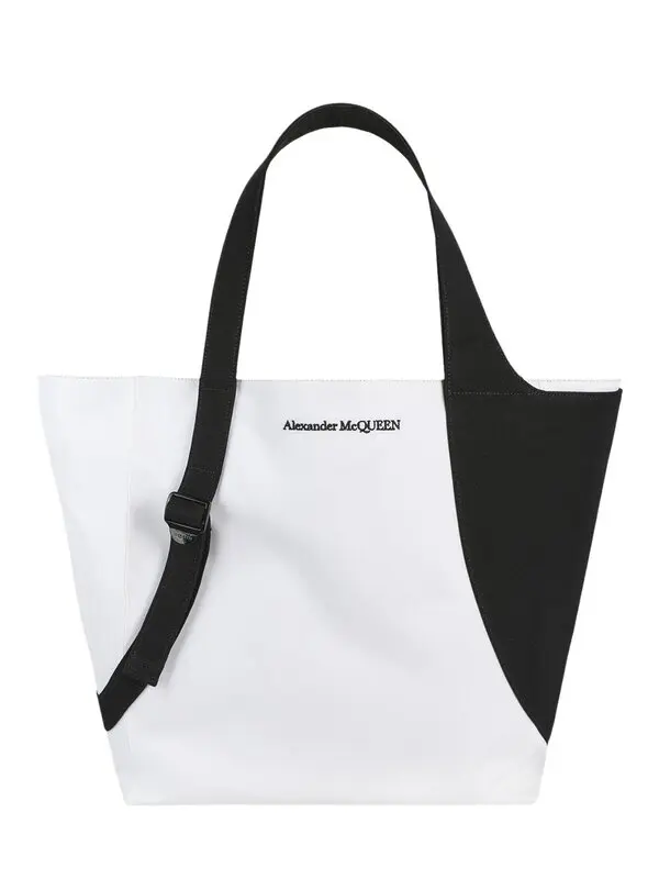 Alexander McQueen Harness Tote Bag - White