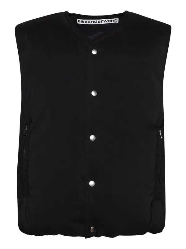Alexander Wang Puffer Vest - Black