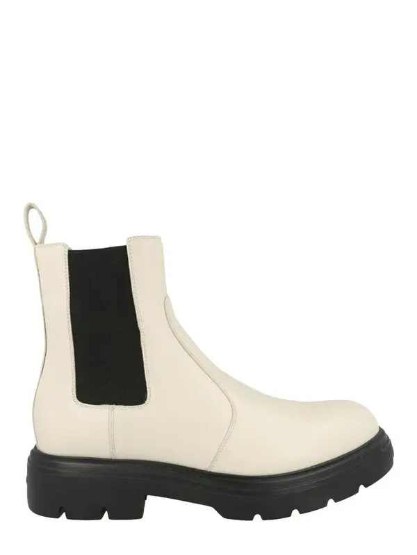 FERRAGAMO Dollie Chelsea Boot - White