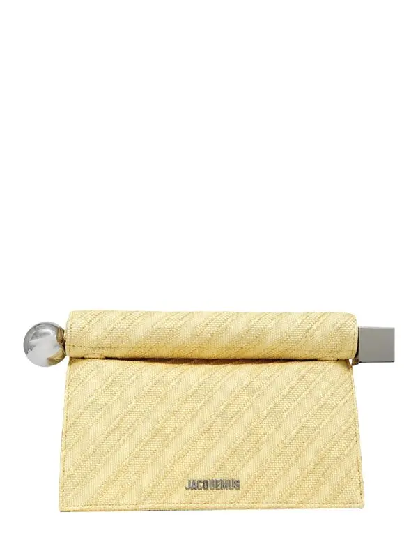 Jacquemus La Pochette Rond Carre - Yellow