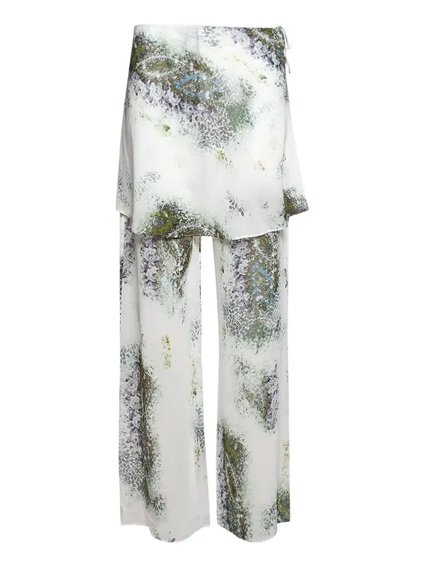 Christopher Esber Absence Sarong Pant - White