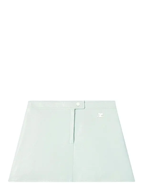 COURREGES Vinyle Re-edition Skirt - Green