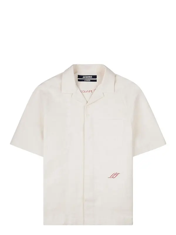 Jacquemus La Chemise Romarin Off - White