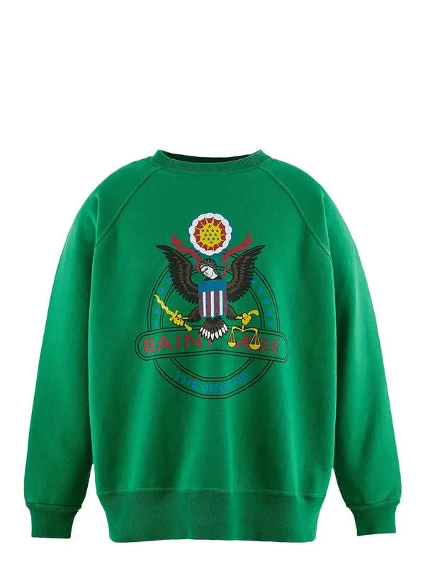 SAINT MXXXXXX The Decline Crew Neck - Green