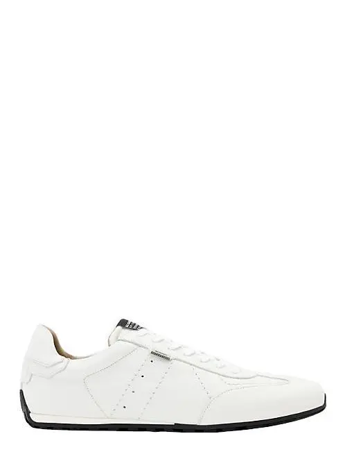 ALLSAINTS Liam Leather Trainers - Triple White