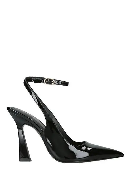 STUART WEITZMAN Vinnie 100 Patent Leather Courts - Black