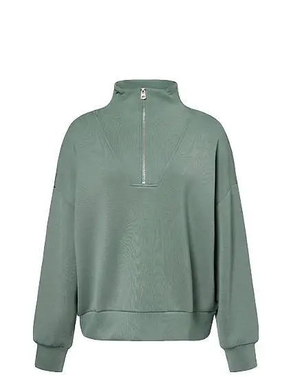 Varley Hawley Half-zip Sweatshirt - Dark Forest