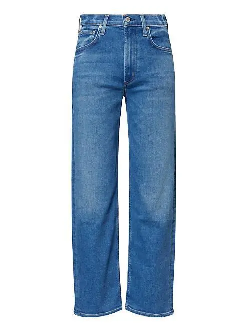 Citizens Of Humanity Palma Straight Stretch-denim Jeans - Panama (md Indigo)