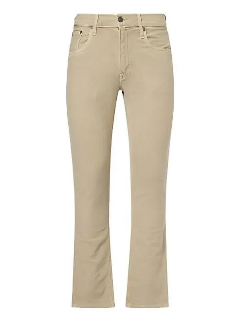 Citizens Of Humanity Adler Classic Slim-fit Cotton-blend Jeans - Wheat (pelican)