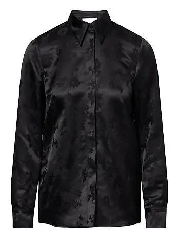 Gabriela Hearst Floral Silk Shirt - Black