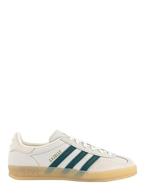 Adidas Gazelle Indoor Leather Trainers - Cream White White Co