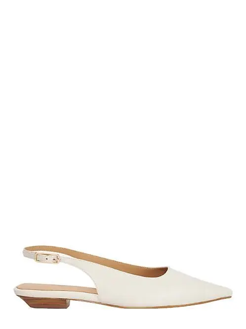 DUNE Hostess Leather Courts - White Leather