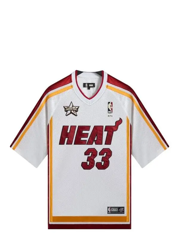 Kith Nba Allstar Miami Heat Leon Jersey - White