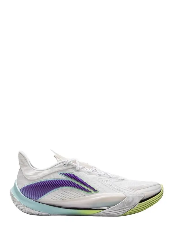 LI-NING Sonic V2 Sneakers - White/purple/lime