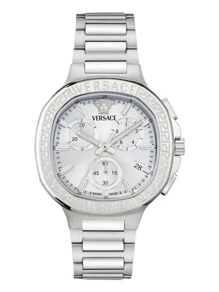 Versace Vchrono Square Vevca0424 - Stainless Steel