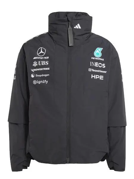 Adidas Mercedes Amg Petronas Formula 1 Team Engineers Jacket - Black