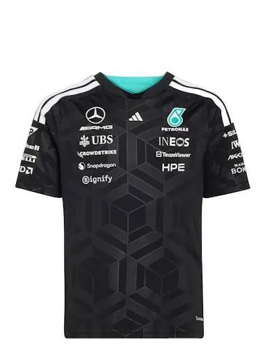 Adidas Mercedes Amg Petronas Formula 1 Team Driver Jersey - Black