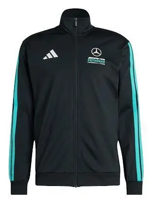 Adidas Mercedes Amg Petronas Formula 1 Team Dna Track Top - Black Semi Mint Rush