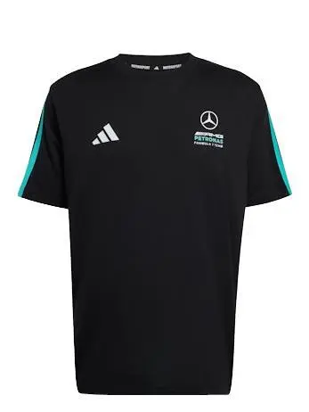 Adidas Mercedes Amg Petronas Formula 1 Team Dna Tee Shirt - Black Semi Mint Rush