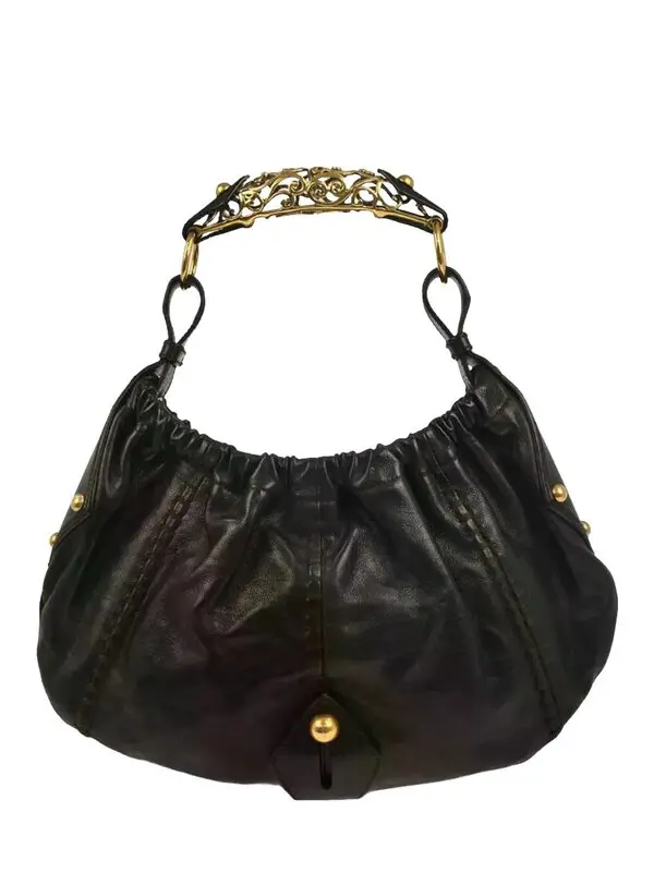 Saint Laurent 2000s Medium Leather Bag - Brown
