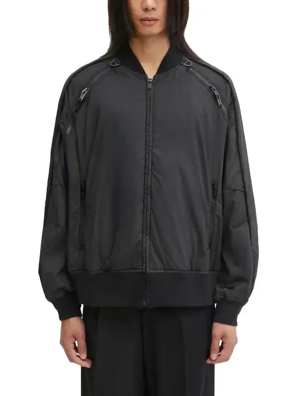 UNDERCOVERISM Zip-detail Bomber Jacket - Black